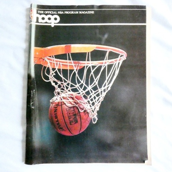 NBA | Office | 985 Hoop Official Nba Program Magazine Michael Jordan ...